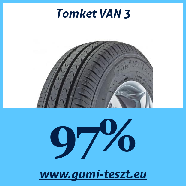 Tomket VAN 3: 97 %, 1 értékelés, A címről 18 010 Ft | Gumi-teszt.eu