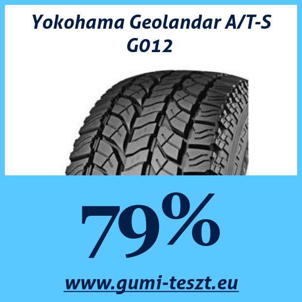 Yokohama Geolandar A/T-S G012 : 79 %, 10 értékelés | Gumi-teszt.eu